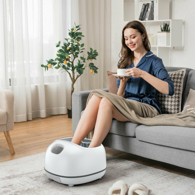 Sauna Steam Foot Spa Bath Massager with 3 Heating Levels and Pedicure ...