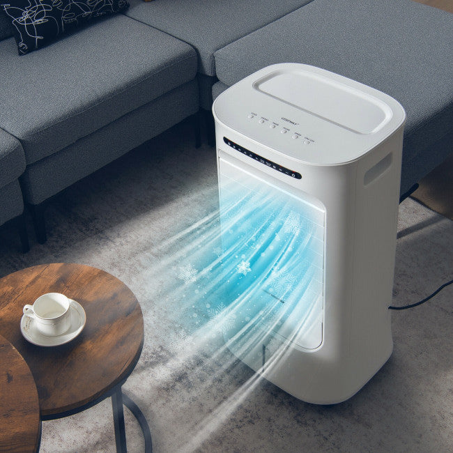 3-in-1 Portable Evaporative Air Conditioner Air Cooler Fan with 3 Wind ...
