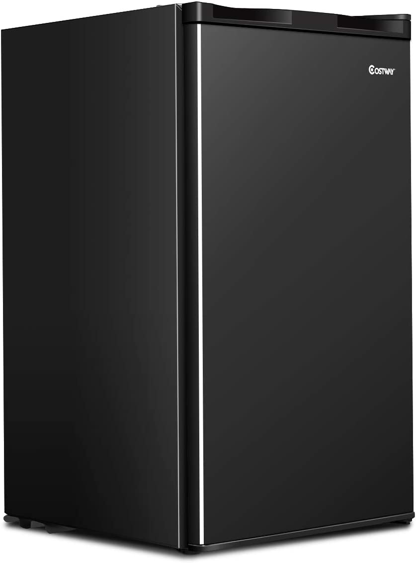 3.2 CU.FT Compact Refrigerator Single Door Freezer Mini Cooler Fridge ...