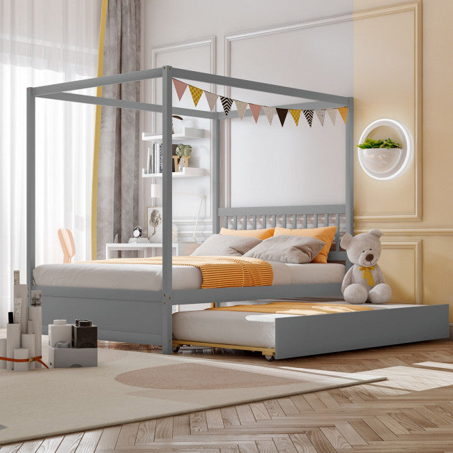 canopy bed frame uk